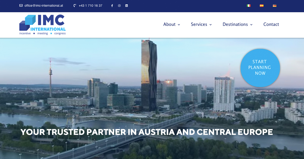 IMC International | MICE DMC Austria, Switzerland & Germany